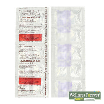 Buy Calchek-L 2.5mg 10 Tablets Online | Wellness Forever